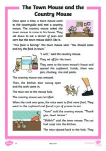 T L 53278 The Town Mouse And The Country Mouse Differentiated Reading ...